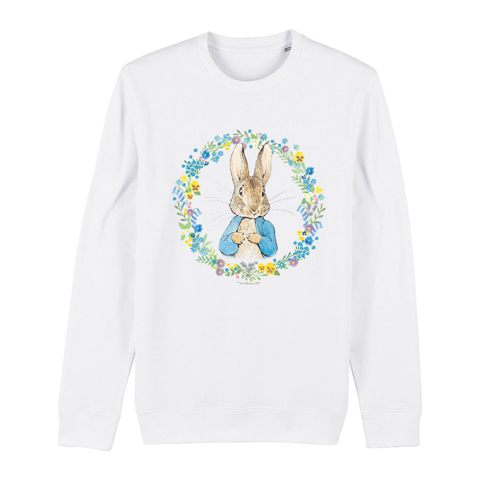 Spring Peter Rabbit Sweatshirt | Cozy Fleece & Vibrant Design ...