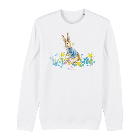 Spring Peter Rabbit Sweatshirt | Cozy Fleece & Vibrant Design ...