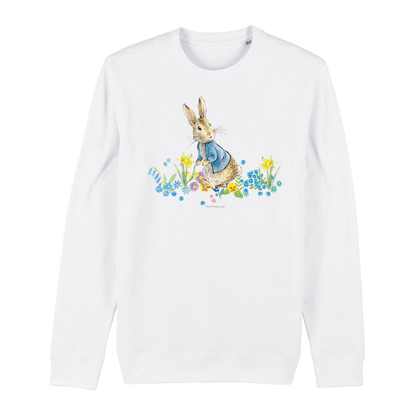 Spring Peter Rabbit Sweatshirt | Cozy Fleece & Vibrant Design ...