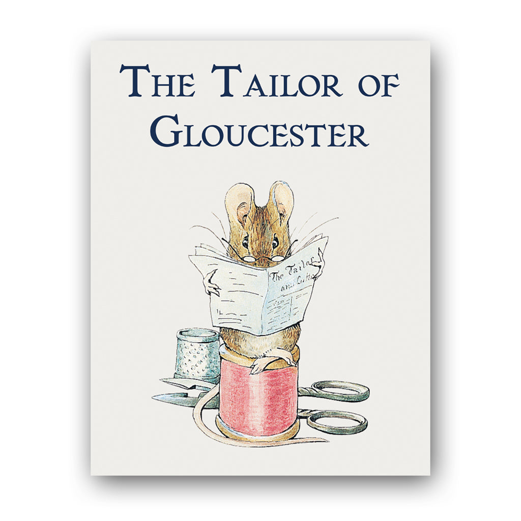 Mouse Reading the Newspaper Art Print – Peter Rabbit Shop